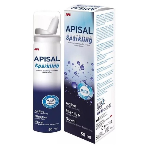 Apisal Sparkling Isotonc Nasal Spray 50ml - صيدلية جوفيال